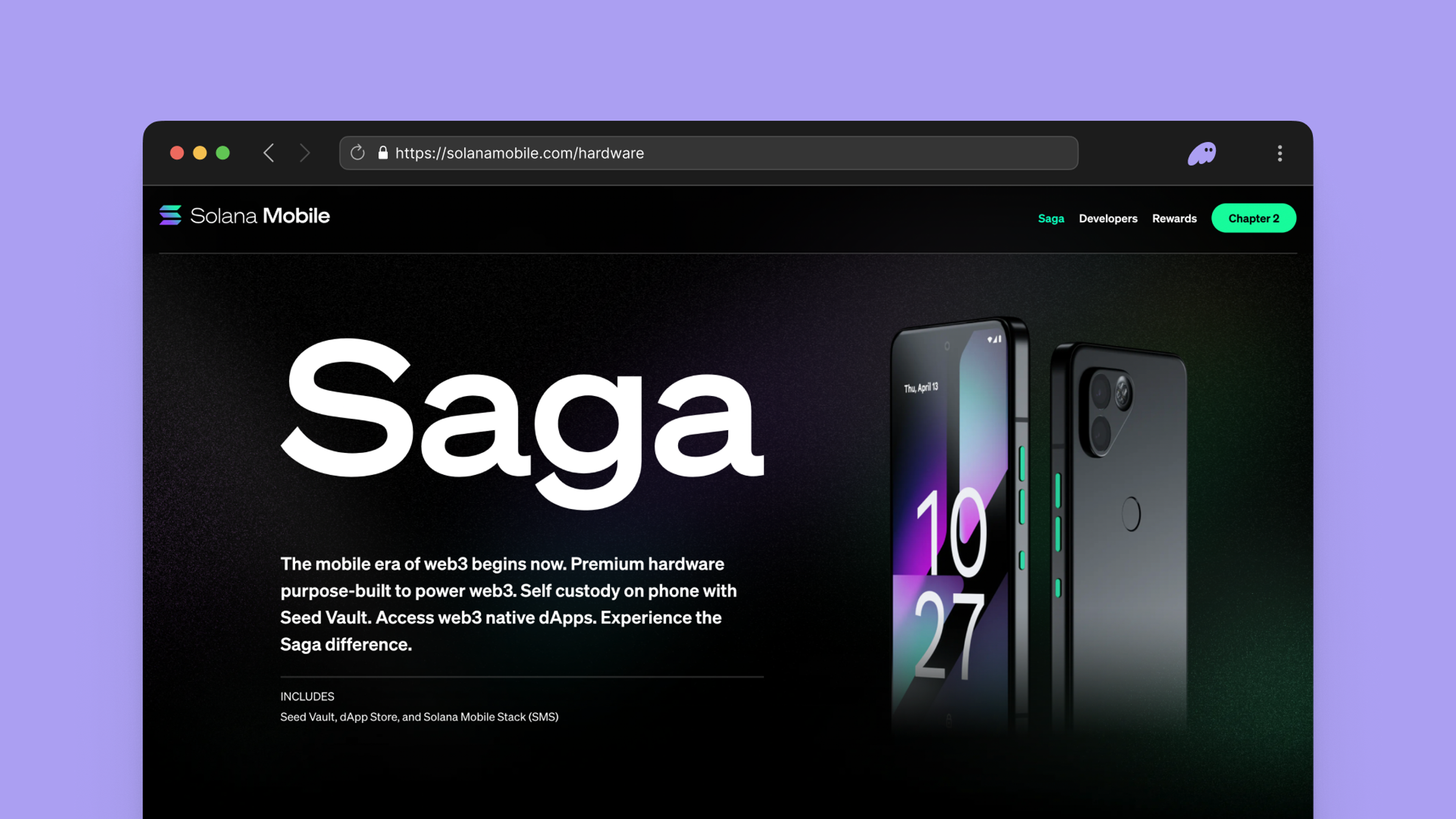 Saga: Solana’s airdrop phone